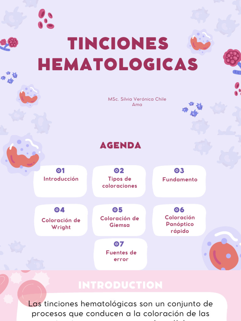 Clase 5 Tinciones Hematológicas | Descargar gratis PDF | Tinción ...