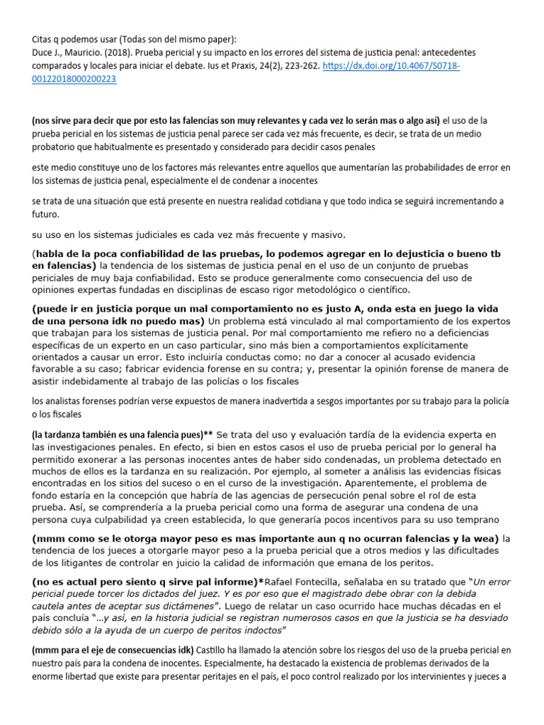 Cuali - Citas | PDF | Justicia | Crimen y violencia