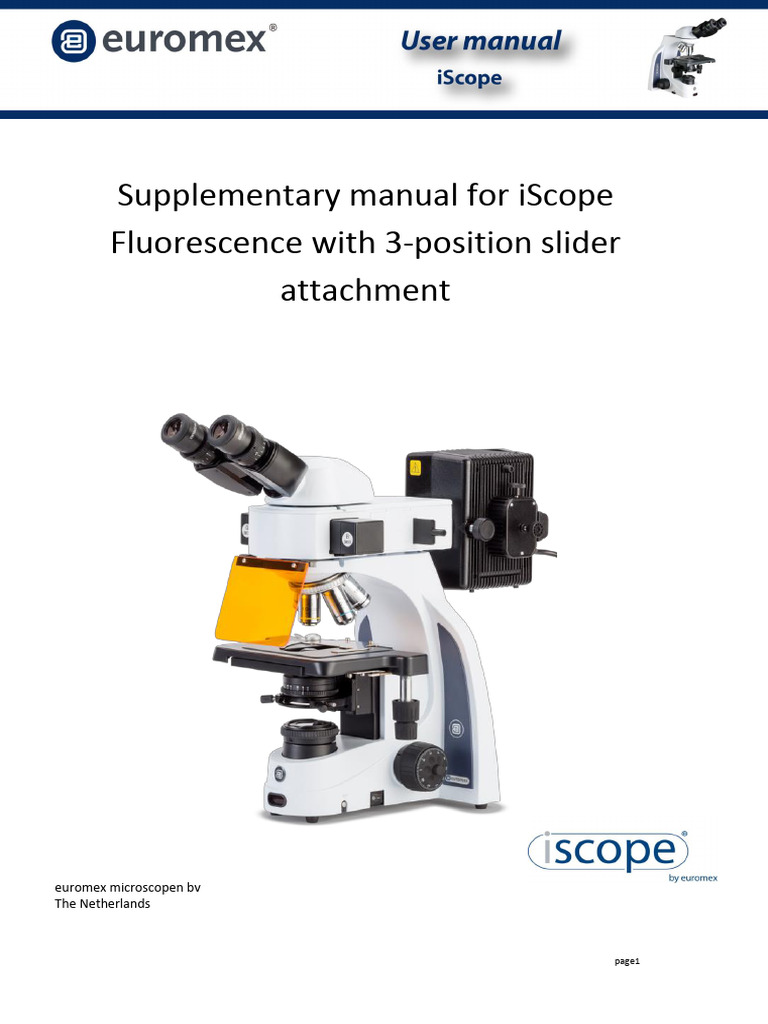 IScope FLUO 3 Manual UK v3 | PDF | Power Supply | Mains Electricity
