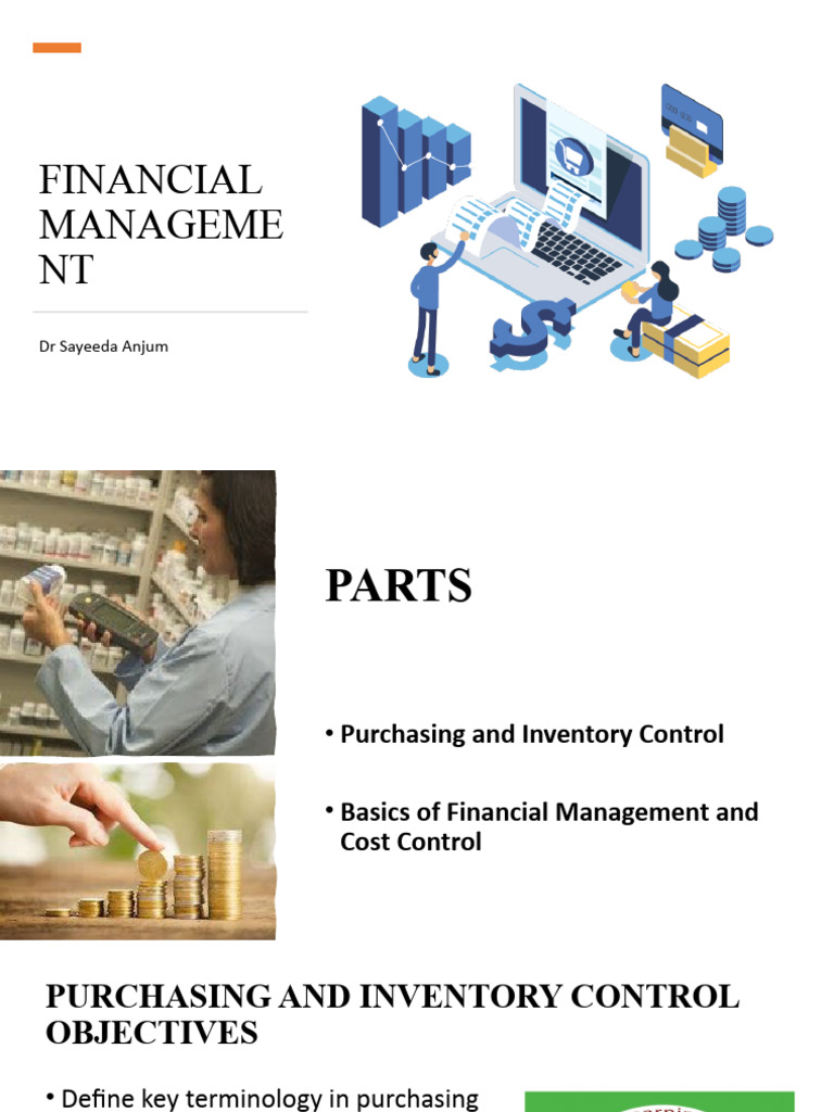 Week 9 Financial Management | PDF | Inventory | Budget