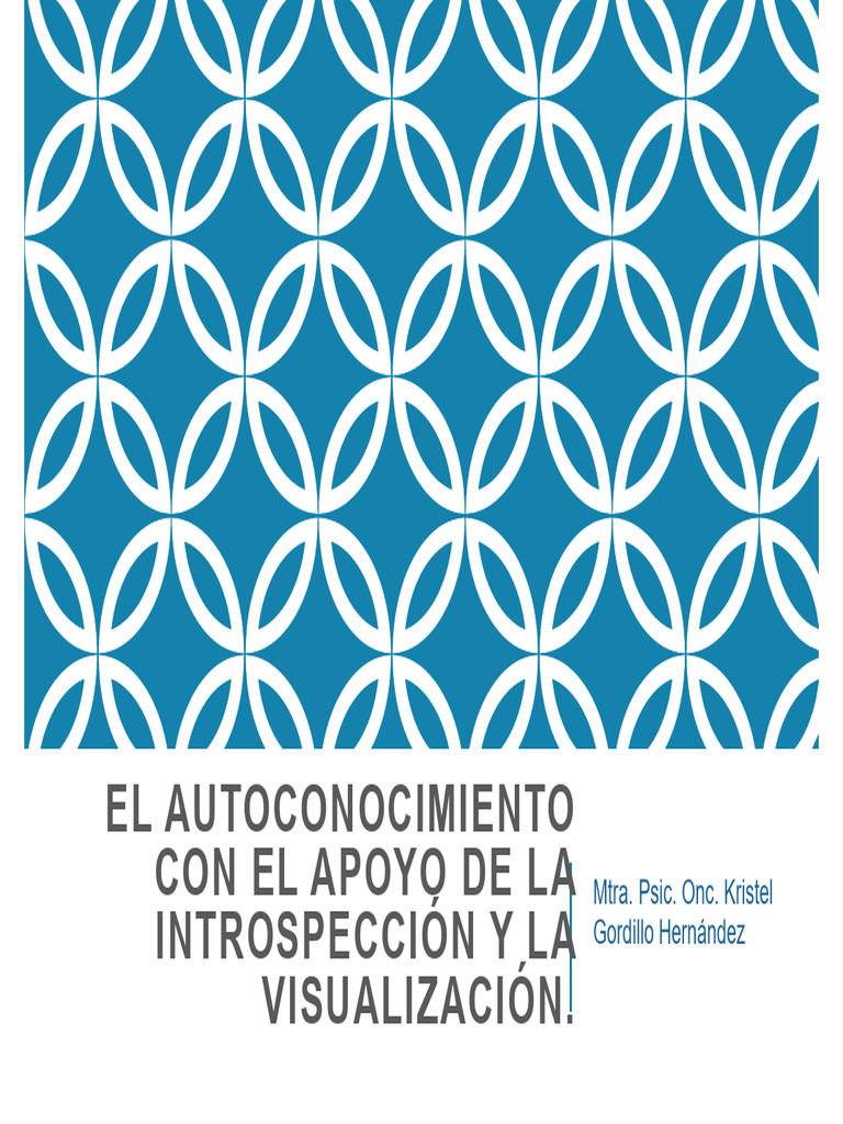 El Autoconocimiento | PDF | Las emociones | Mente