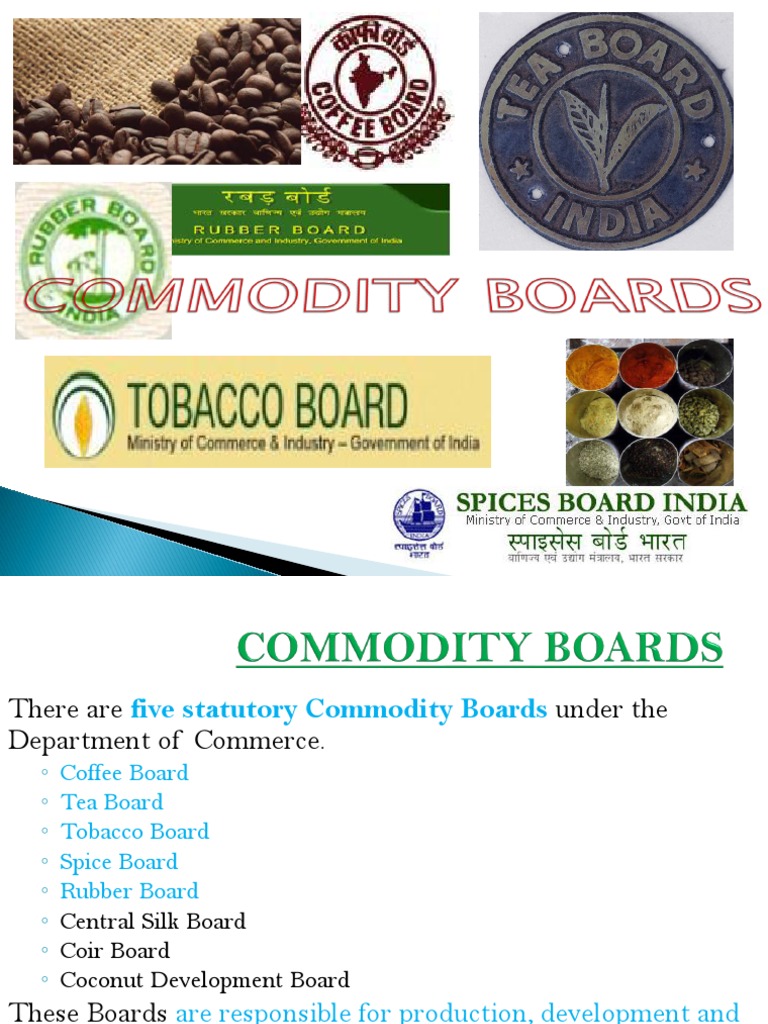 Commodity Board | Exports | Coffee