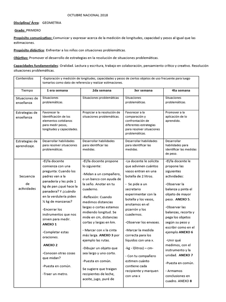 Medición y Estimación en Geometría | PDF | Medición | Longitud