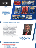 Pump Performance Test Procedure | PDF | Flow Measurement | Pump