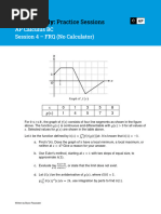 AP Calculus AB Practice Test | PDF | Multiple Choice | Function ...