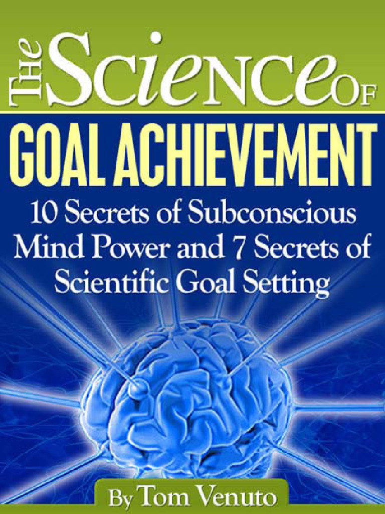 Goal Achievement | PDF | Mind | Habits