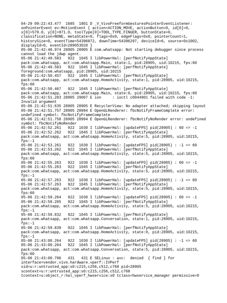 Log | PDF | Computer Programming | Computer Science