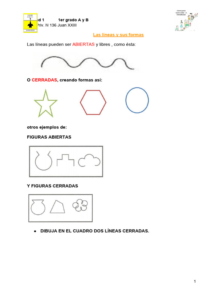 Las Líneas y Sus Formas | PDF | Color | Geometría