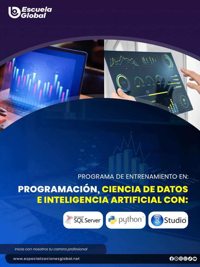 Brochure Programacion Ciencia De Datos E Inteligencia Artificial Pdf