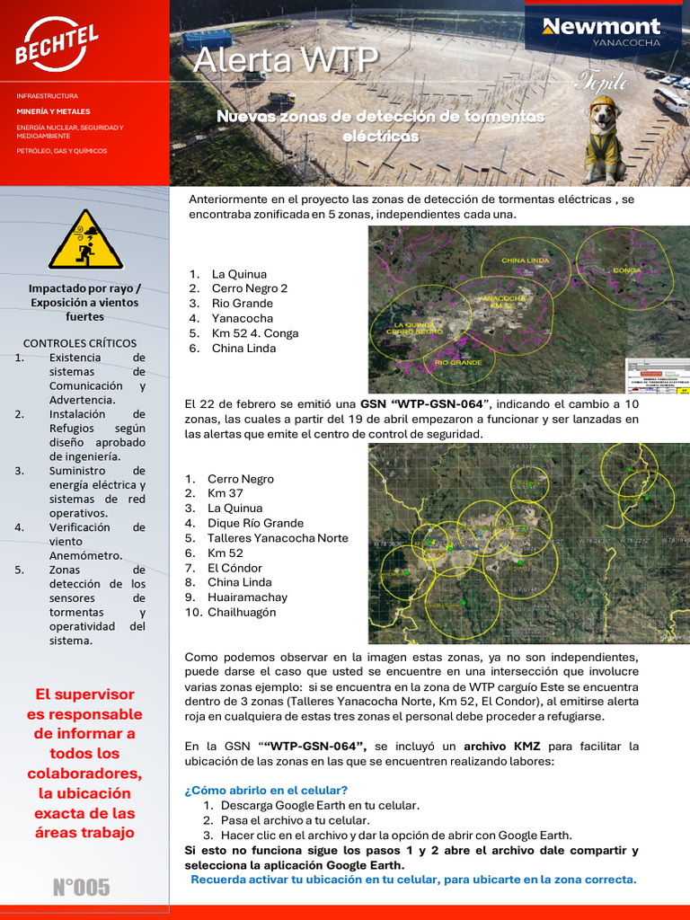 Alerta WTP - 20240422-005 | PDF | Tormentas