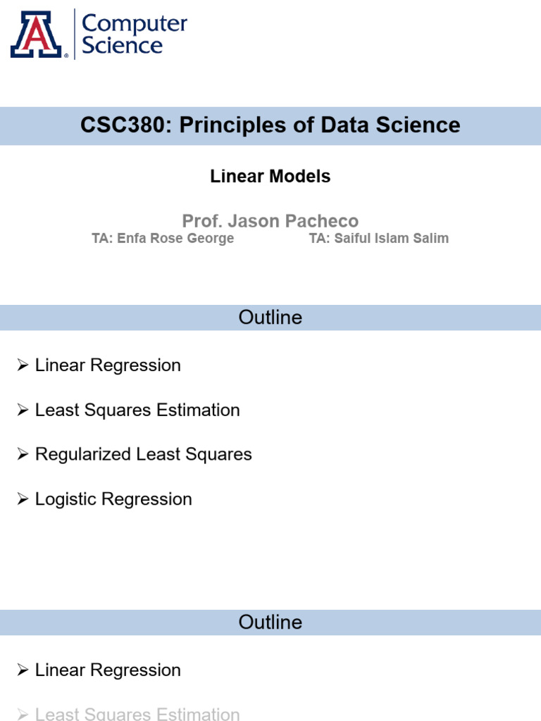 Linear Regression Pdf Logistic Regression Ordinary Least Squares