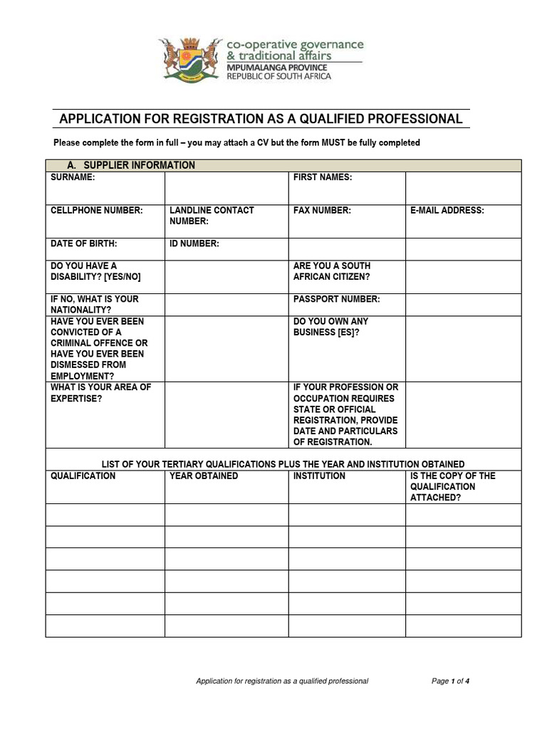 Database Registration Form 2021 Pdf Supply Chain Supply Chain Management