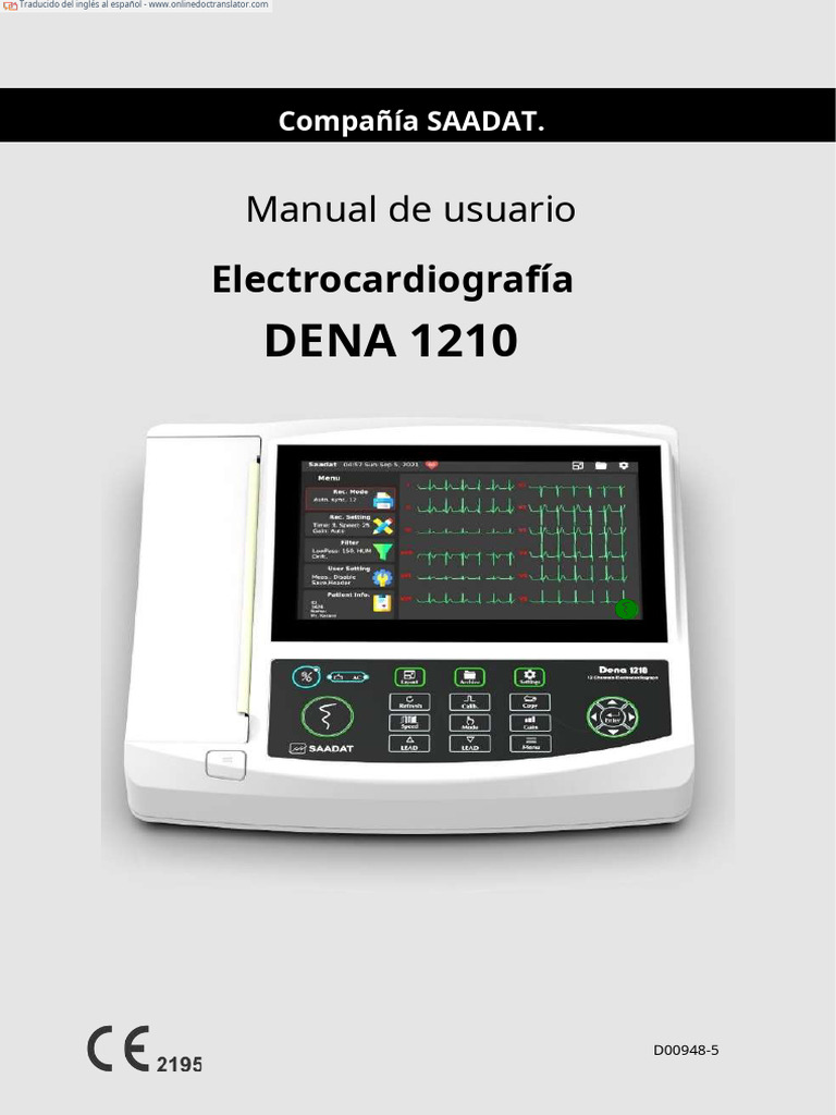 MANUAL DENA 1210 - D00948-V5.esp | PDF | Frecuencia | Fuente de ...