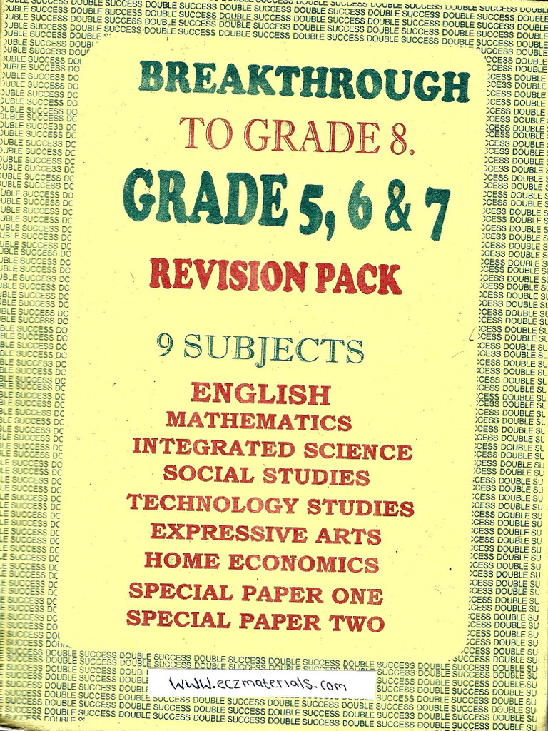 Breakthrough All Subjects [5-7 Pamphlet] | PDF