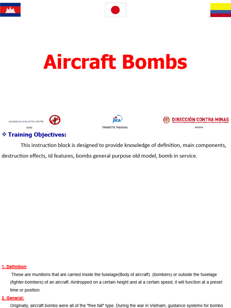 Aircraft Bombs | PDF | Aerial Bombing | Military Science