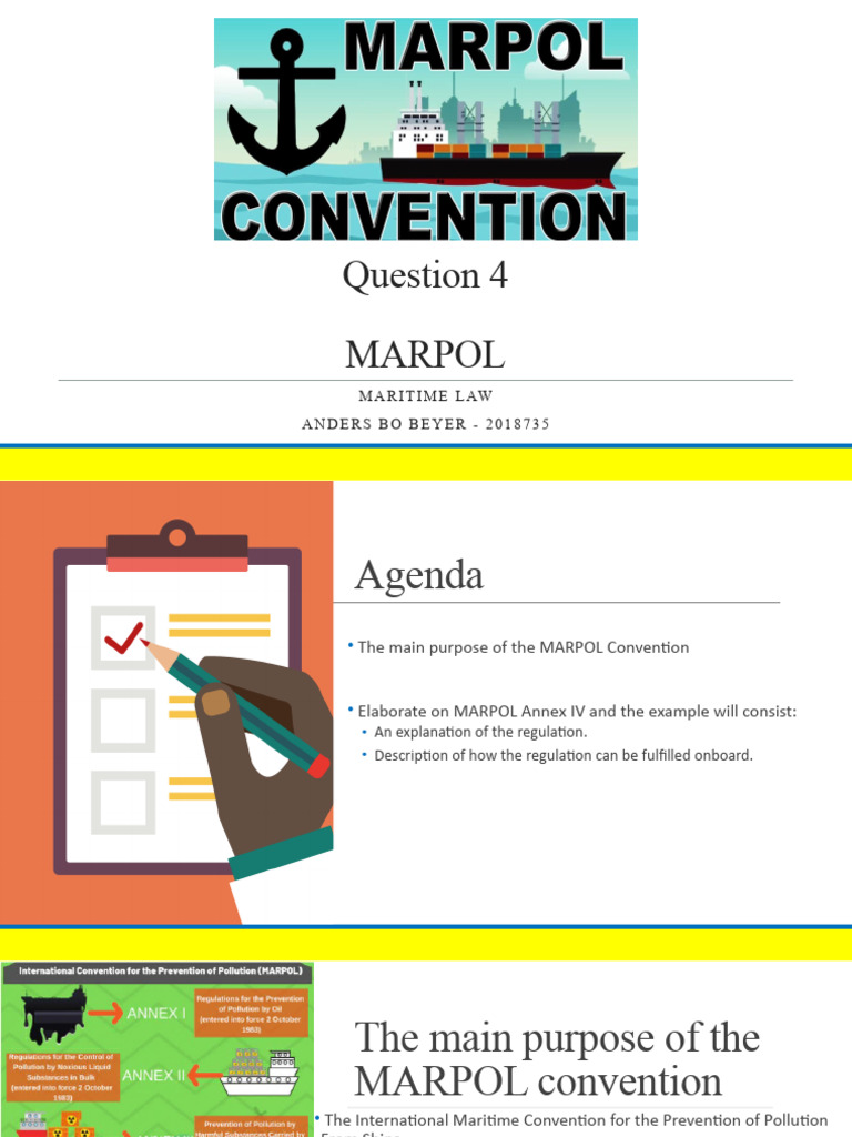 MARPOL Annex IV: Sewage Pollution Control | PDF | Science & Mathematics ...