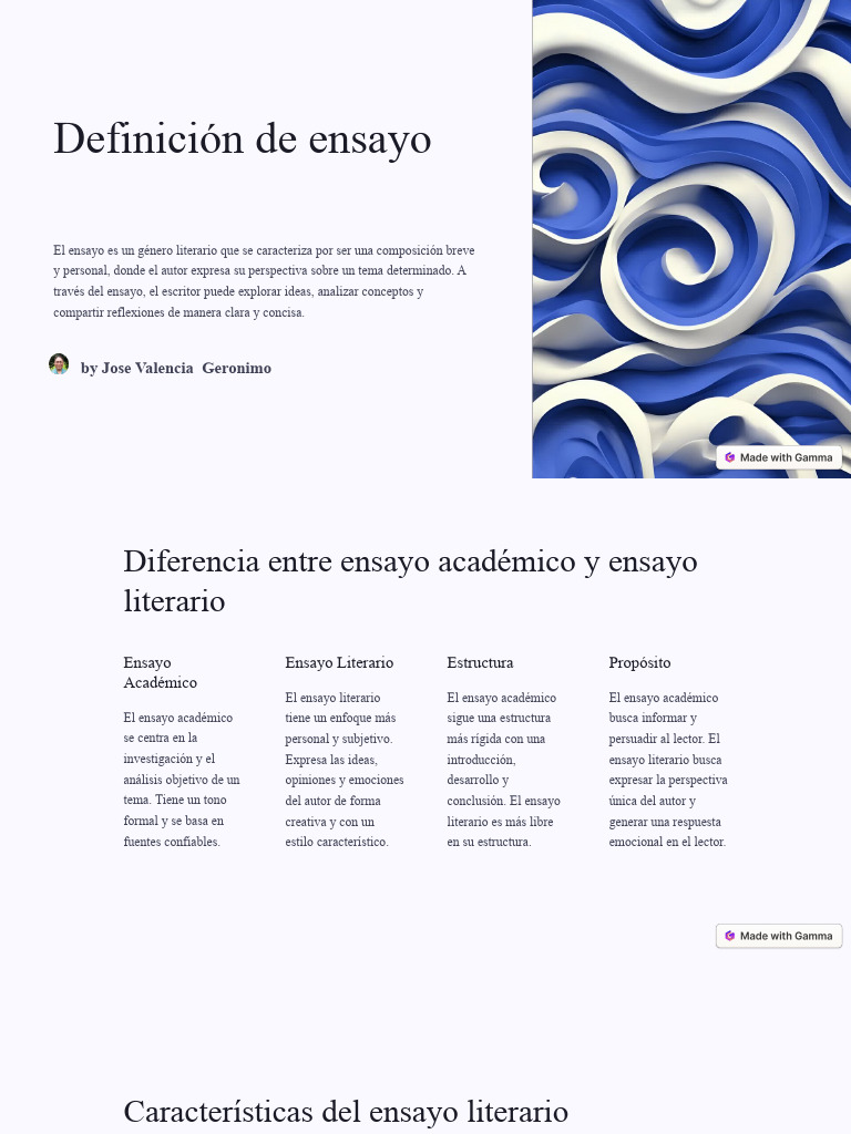 Definicion de Ensayo | Descargar gratis PDF | Ensayos | Comunicación humana