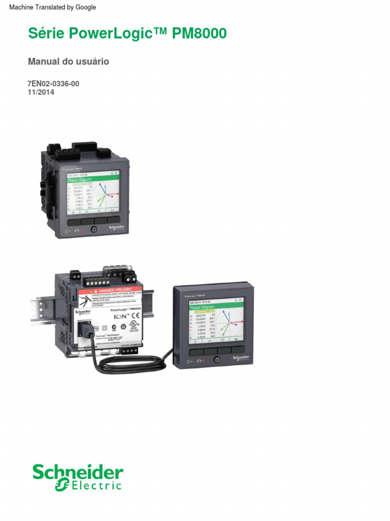 PM8000 - Manual | PDF | Rede de computadores | Energia elétrica