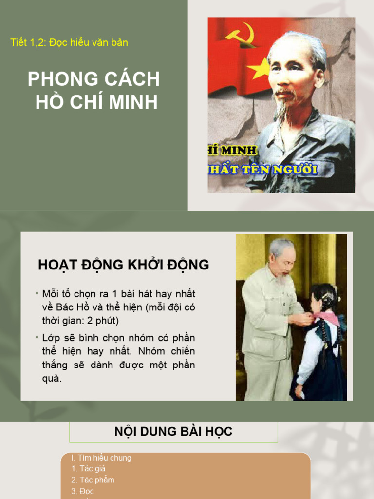 Bai 1 Phong Cach Ho Chi Minh | PDF