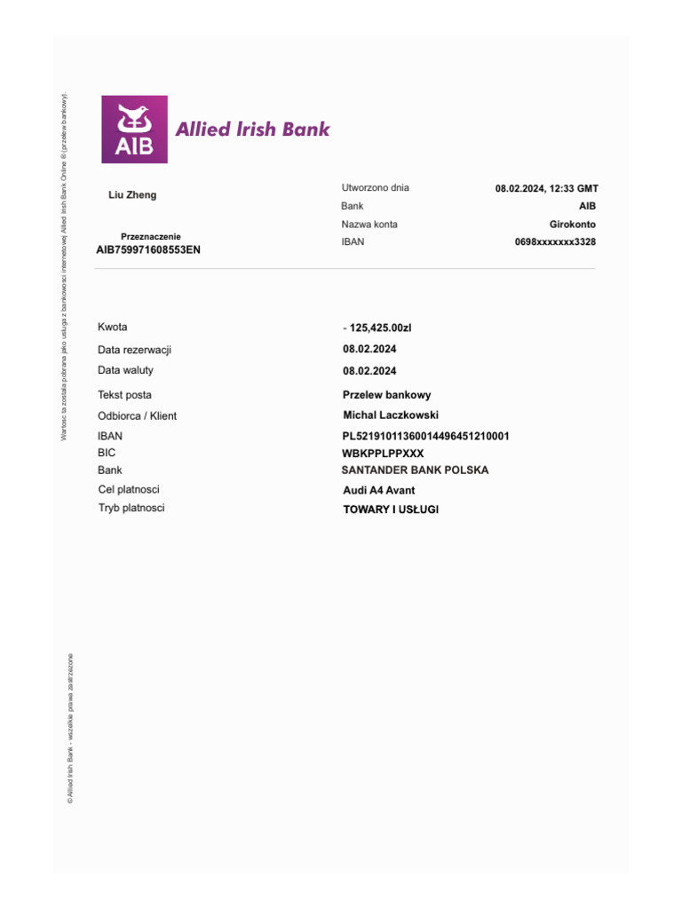 Aib Transfer | PDF