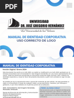 Logo de la UNPHU: Manual Corporativo | PDF | Ligero | Psicofísica