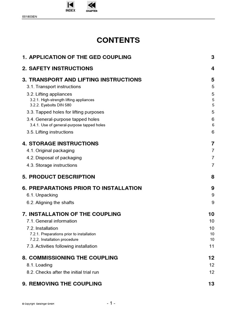15b Geislinger Manual | PDF | Screw | Mechanical Engineering