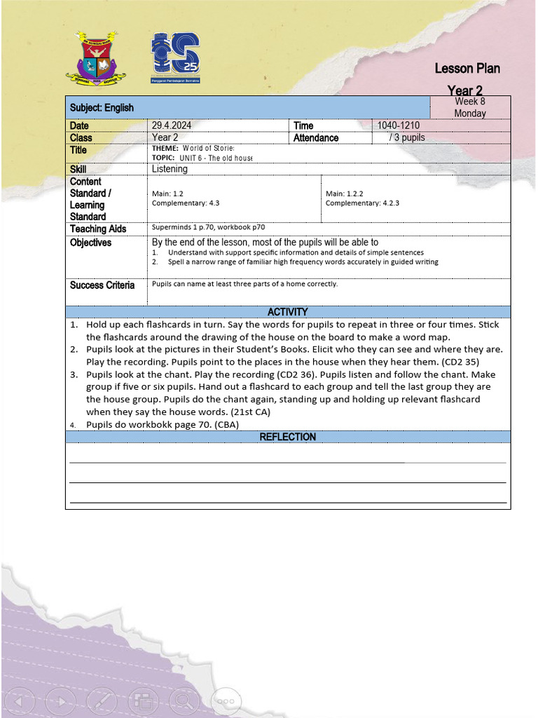 Lesson Plan Year 2: Theme: Topic | Download Free PDF | Teachers ...