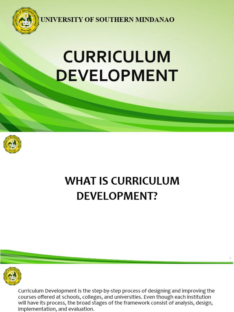 CURRICULUM-DEVELOPMENT | PDF | Curriculum | Learning