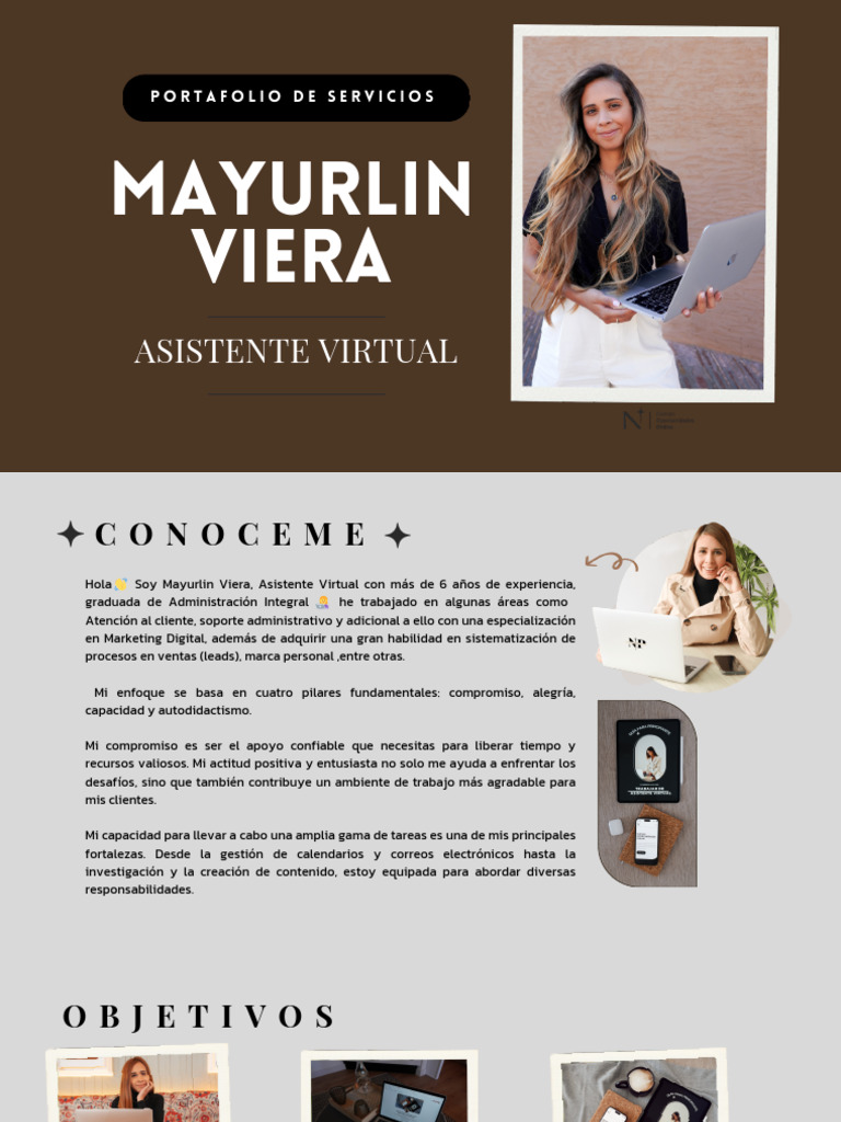 Dia 4 - Portafolio Asistente Virtual Reto | PDF | Marketing | Publicidad digital