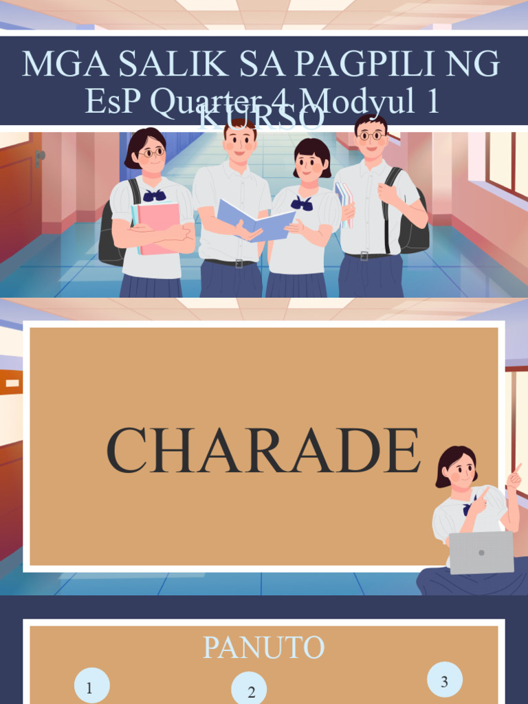 Q4 Esp Modyul 1 | PDF