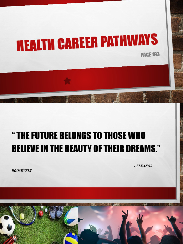 Health Career Pathways | PDF | Health Care | Medical Imaging