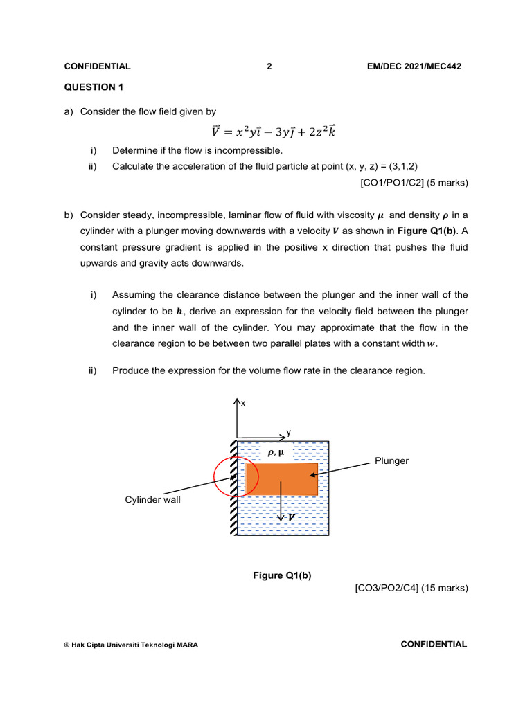 Practice Exam 1 (A) | PDF | Fluid Dynamics | Applied And Interdisciplinary Physics
