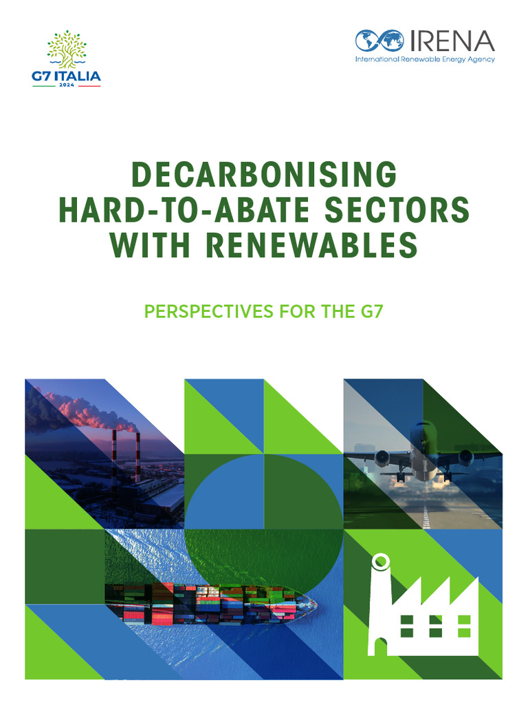IRENA - Decarbonising Hard-To-Abate Sectors 2024 | Download Free PDF ...