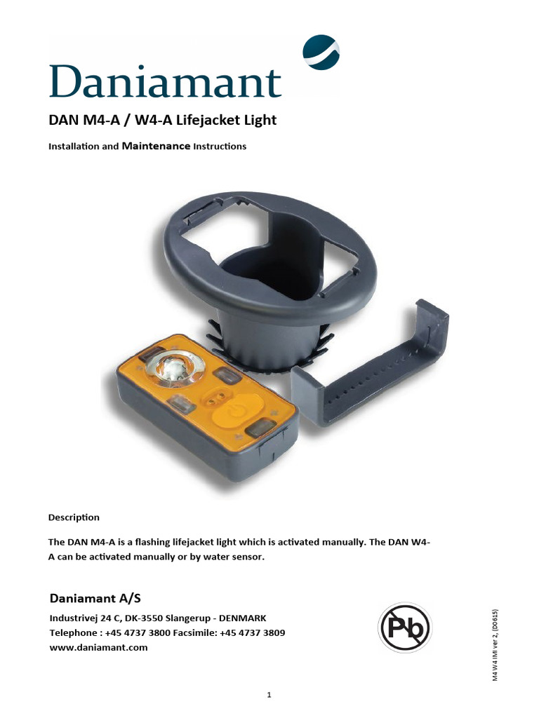 M4 A W4 A Installation and Maintenance Instructions Ver 2 D0615 | PDF ...