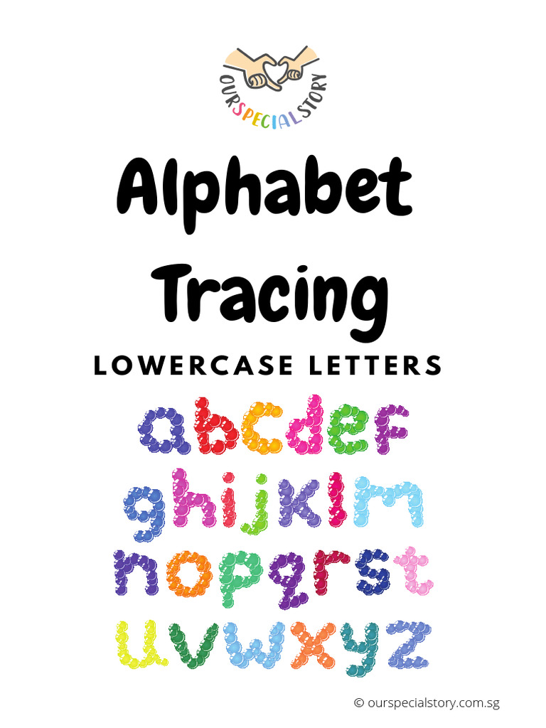 Lowercase Alphabet Tracing Guide | PDF