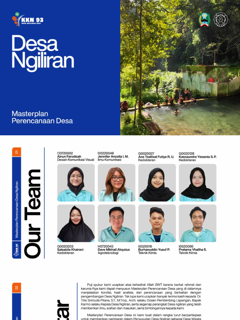 Masterplan Desa Ngiliran | PDF
