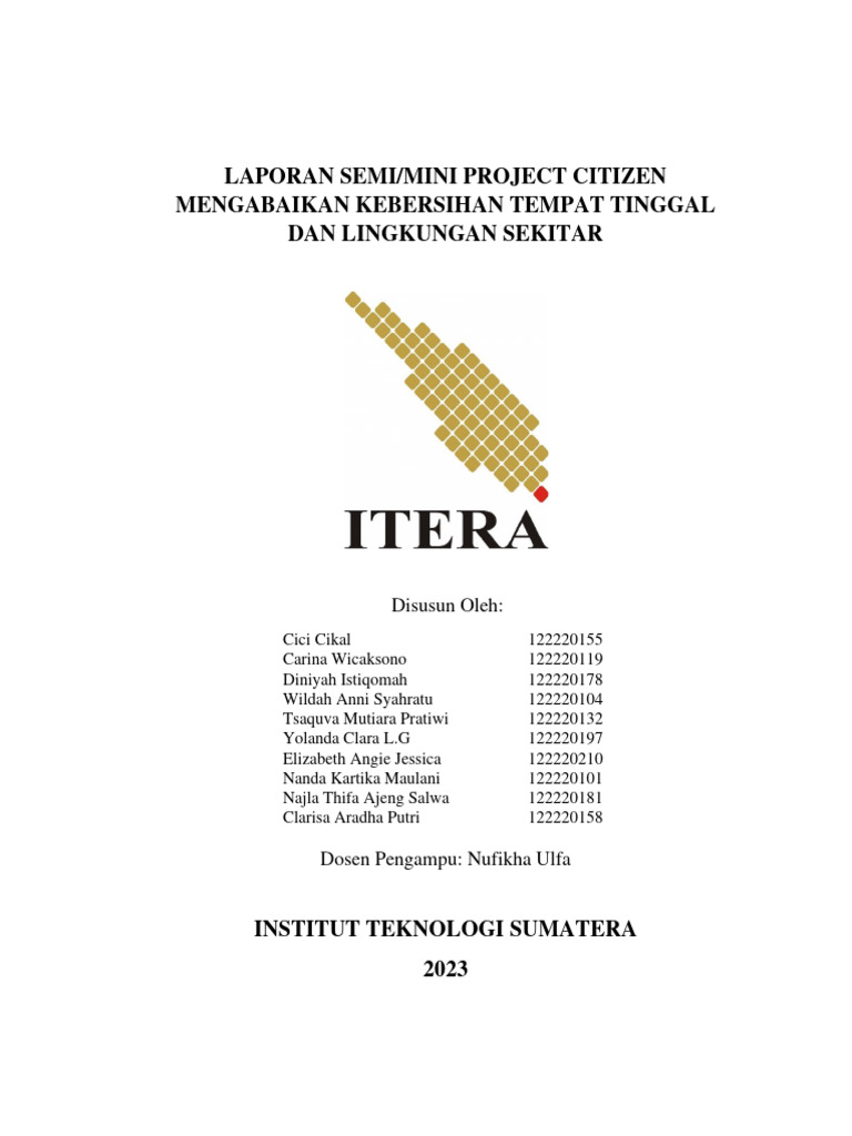 Kelompok 7 - Citizen - R11 | PDF