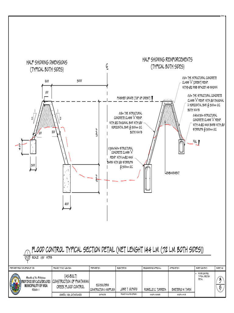 Osmeña As Built-Typical X-Section Det - 101547 | PDF