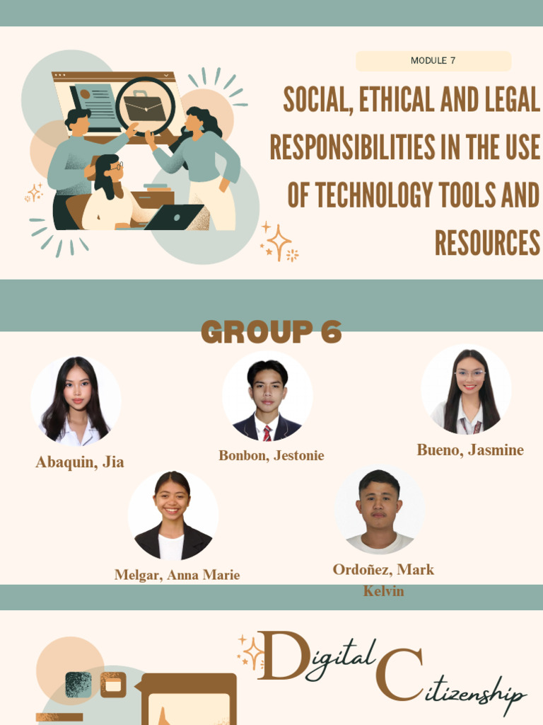 Profed 4-Module 7 - Group 6 | PDF | Plagiarism | Altruism