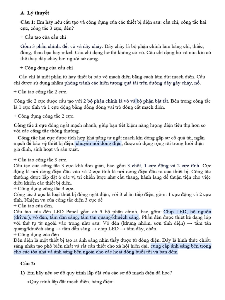 Đe Cuong Cong Nghe | PDF