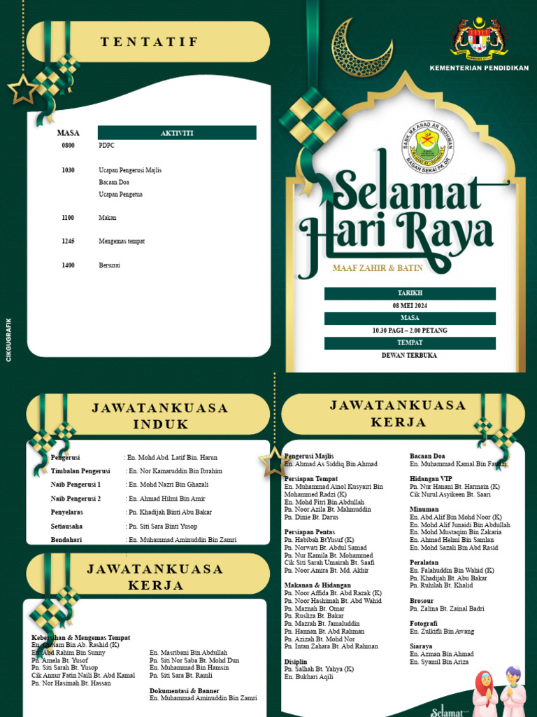 Broser Hari Raya 2024 | PDF