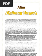 Alim (Epiko NG Ifugao) | PDF