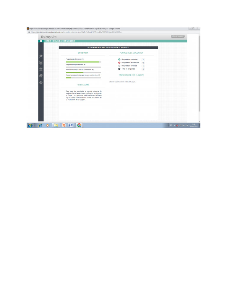 Pantallazo Simulador | PDF