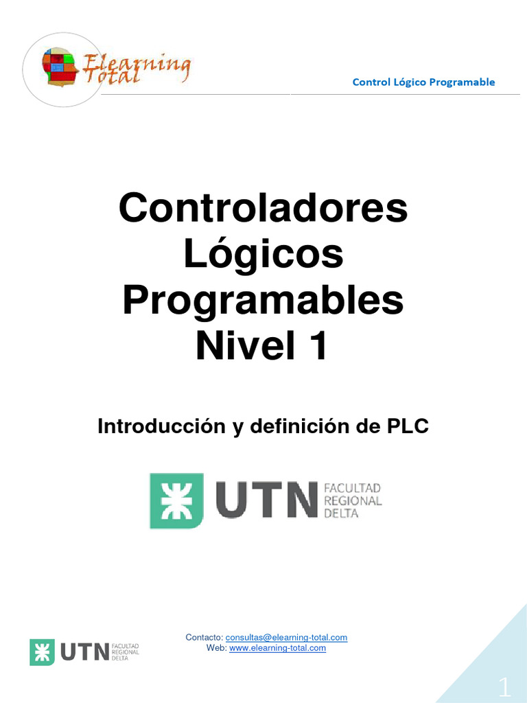 Introducción a Controladores Lógicos Programables | PDF | Memoria de ...