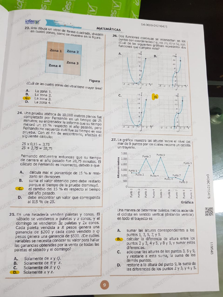 MATEMATICAS Complementario | PDF