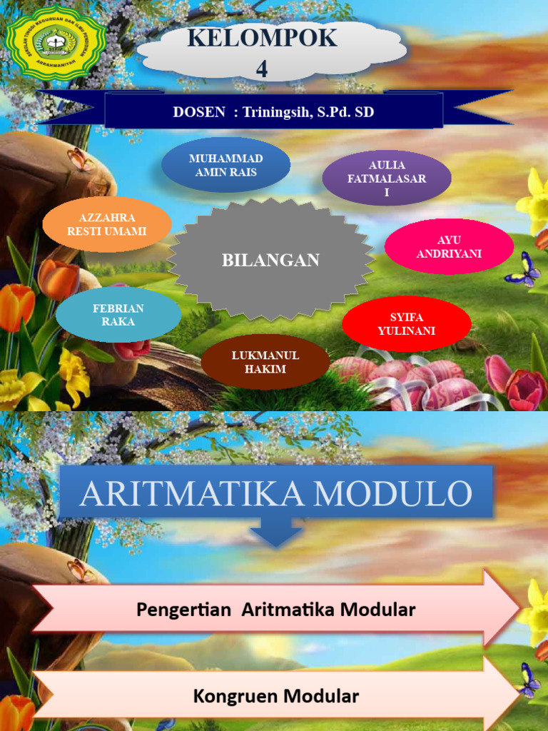 Aritmatika Modulo untuk Pemula | PDF