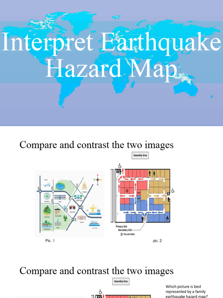Interpreting Earthquake Hazard Map | Download Free PDF | Earthquakes ...