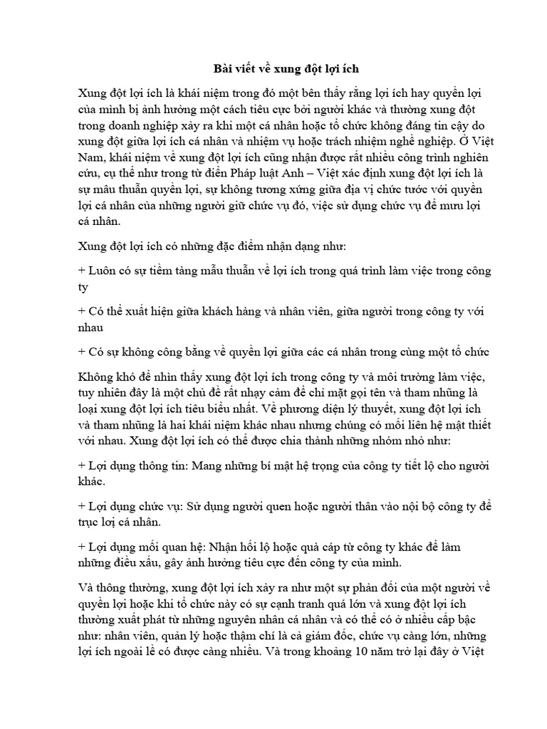 Bài luận QTH | PDF