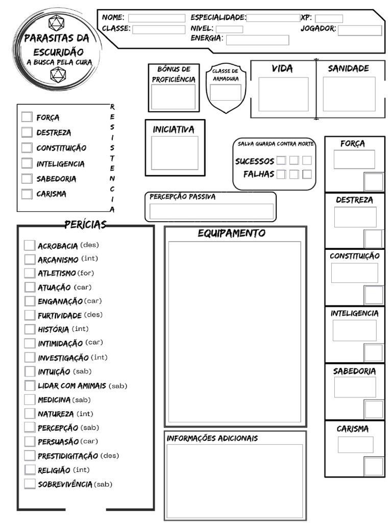 Ficha Editavel | PDF