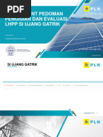 Petunjuk Teknis Pelaporan SI UJANG v3.0 - PLTD - PLTMG Update Konsi - 1 | PDF